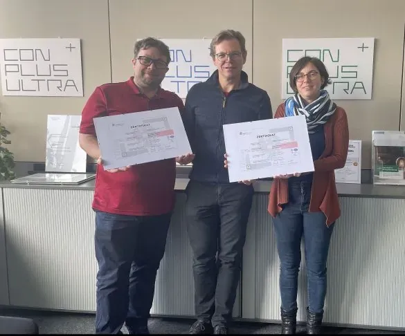 ConPlusUltra Zertifizierung ISO 14001 und ISO 27001 | ConPlusUltra